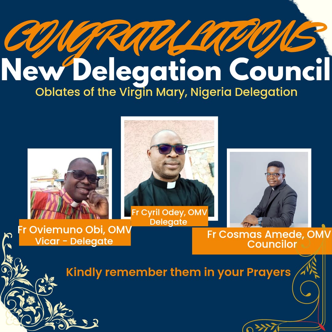 THE CONGREGATION OF THE OBLATES OF THE VIRGIN MARY GETS NEW LEADERS ...
