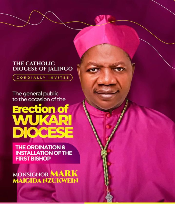 WUKARI: EPISCOPAL ORDINATION, ERECTION & INSTALLATION – NIGERIA CATHOLIC NETWORK