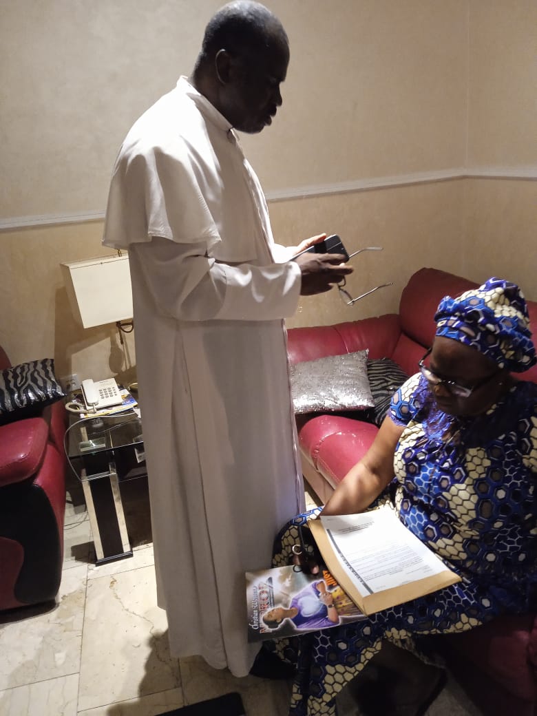 Fr. Mike Umoh visits Raymond Dopkesi Home – NIGERIA CATHOLIC NETWORK