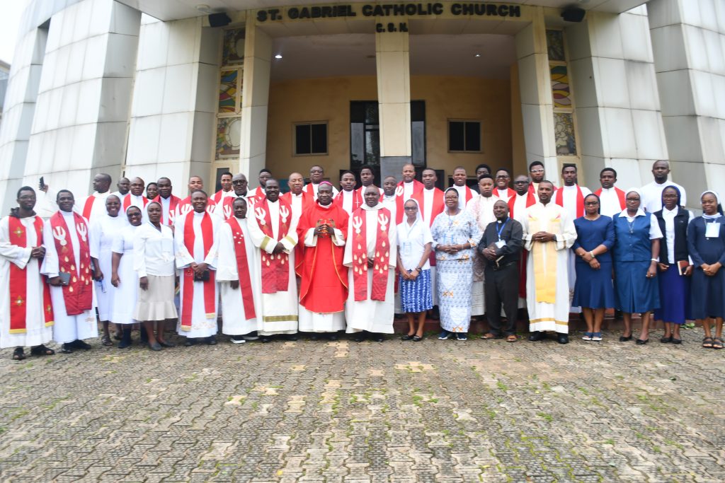 Engage the National Catholic App, Bishop Ajang charges Directors of ...