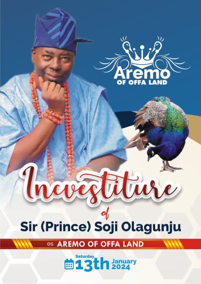 Lumen Christi founder installed Aremo of Offa Kingdom – NIGERIA ...