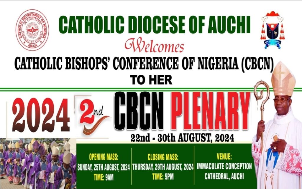 Auchi 2024 CBCN Plenary: Sunday Opening – NIGERIA CATHOLIC NETWORK
