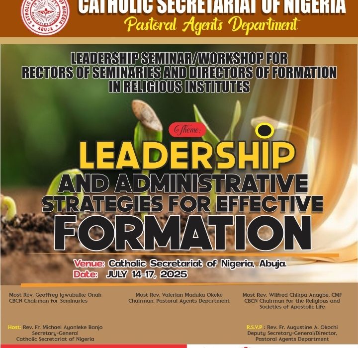 Leadership Seminar/Workshop for Seminary Rectors & Formation Directors ...