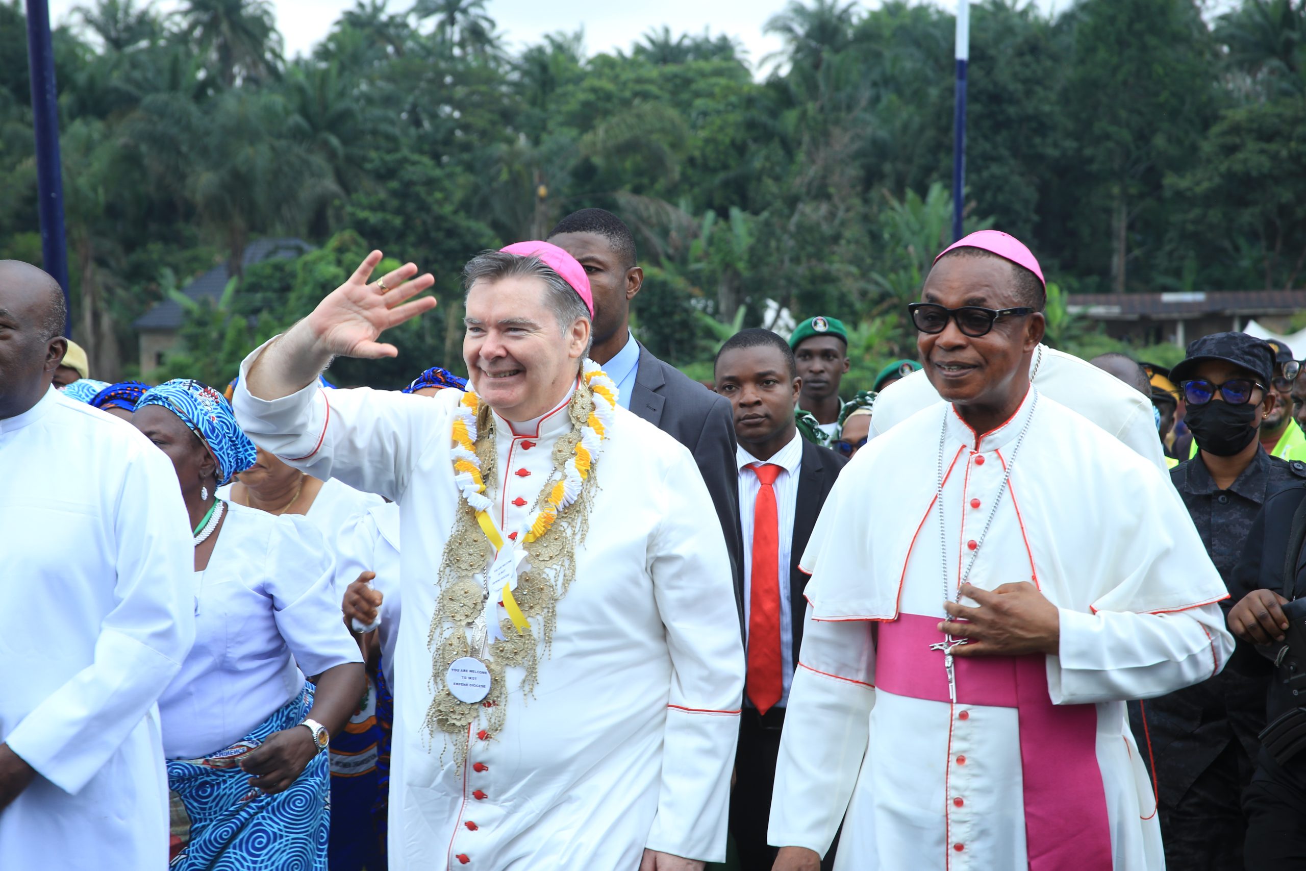 Apostolic Nuncio Arrives Ikot Ekpene for the 2025 Second CBCN Plenary ...