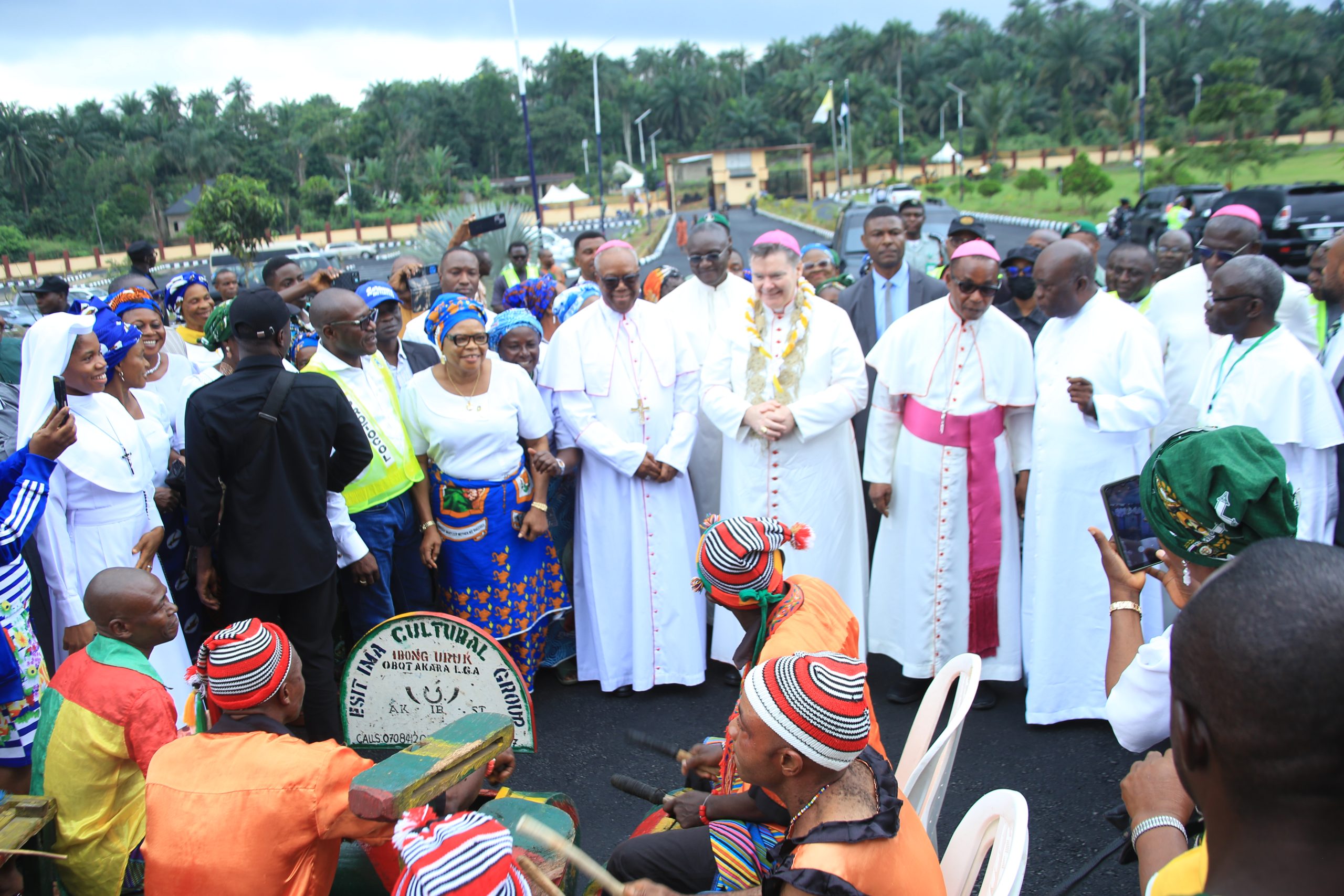 Apostolic Nuncio Arrives Ikot Ekpene for the 2025 Second CBCN Plenary ...