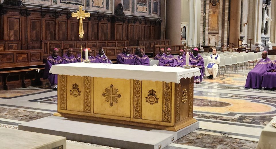 Ad Limina Apostolorum: 2nd Group of Nigerian Bishops Celebrate Mass to ...